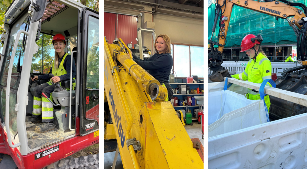 Tre(!) nye jentelærlinger - Veflen