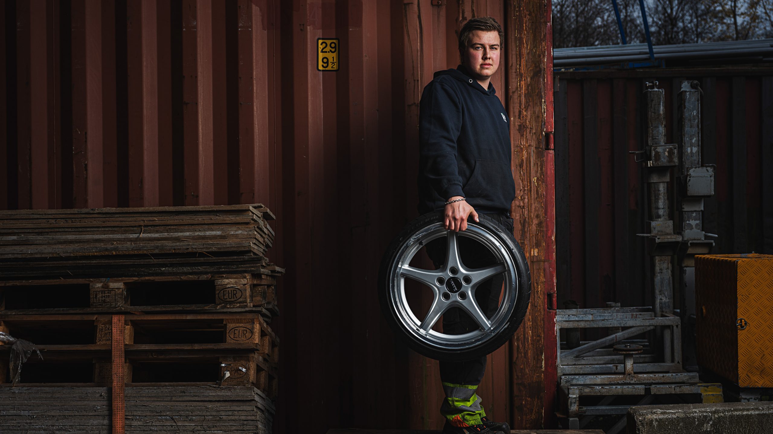 Lykken er en gammel Volvo - Veflen Entreprenør